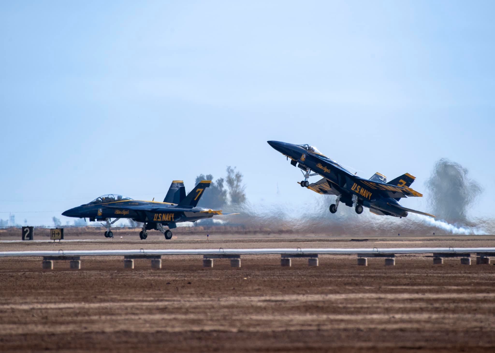 The Blue Angels 2025 air show season starts next month. Here's the ...