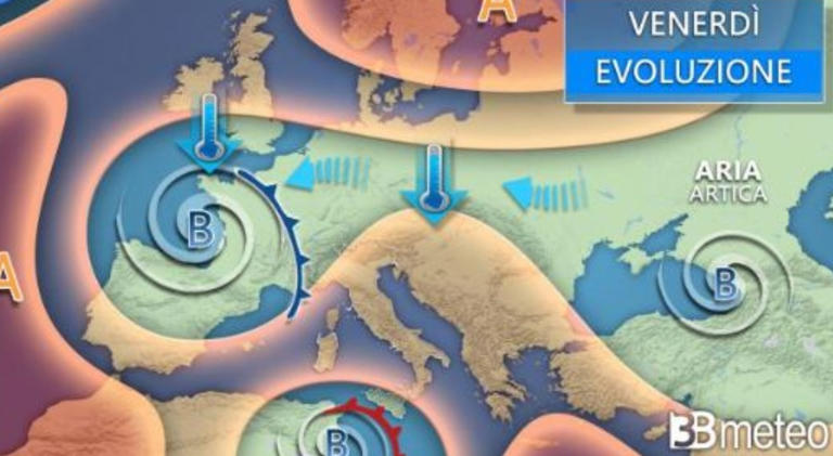 Meteo, due perturbazioni sull'Italia: arrivano neve, nubifragi e vento forte. Le previsioni