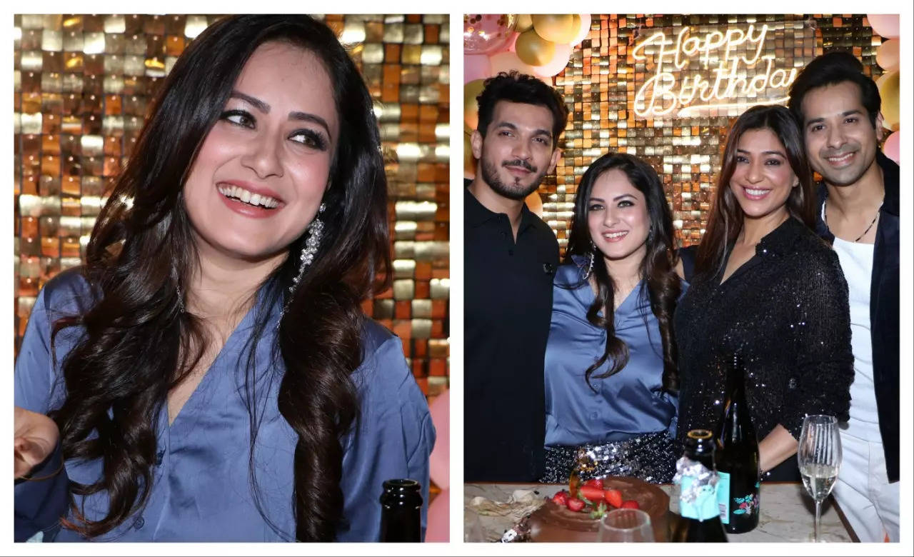 Pics! Puja Banerjee's fun-filled birthday bash for her industry friends