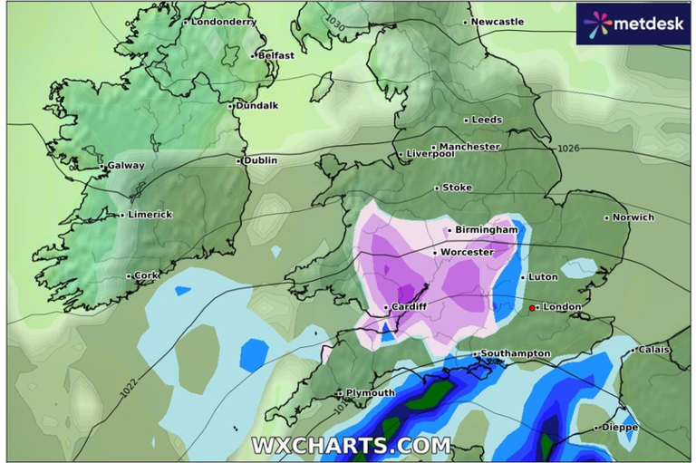 All the Midland regions set for 13-hour snowfall with exact date confirmed