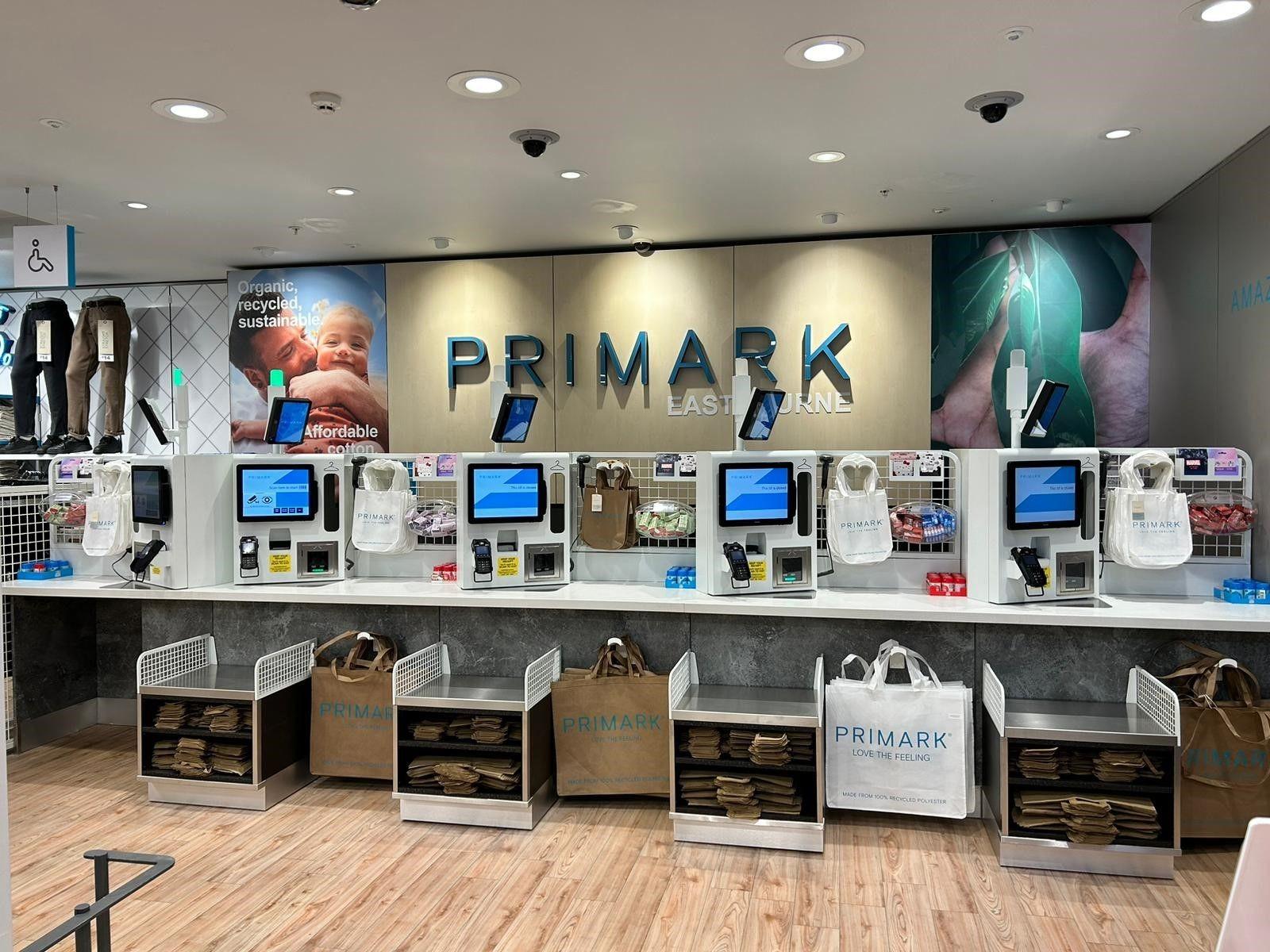 Speedy self-service comes to Primark Eastbourne