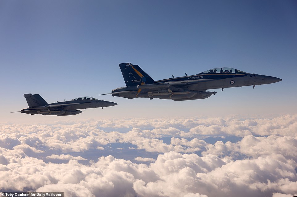 US allies prepare for war with fighter jet dogfights in the skies