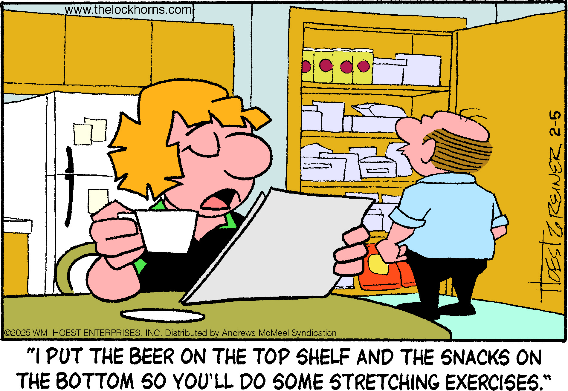 The Lockhorns by Bunny Hoest and John Reiner