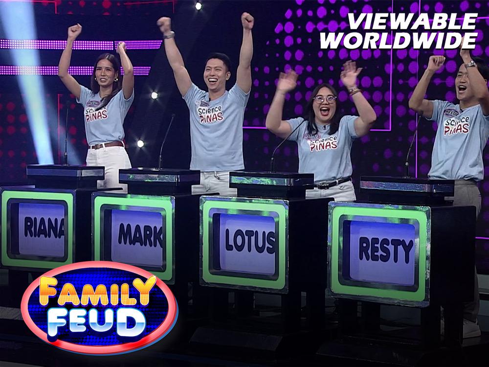 Family Feud: SCIENCE PINAS, UMARIBA KA AGAD SA UNANG ROUND! (Episode 668)