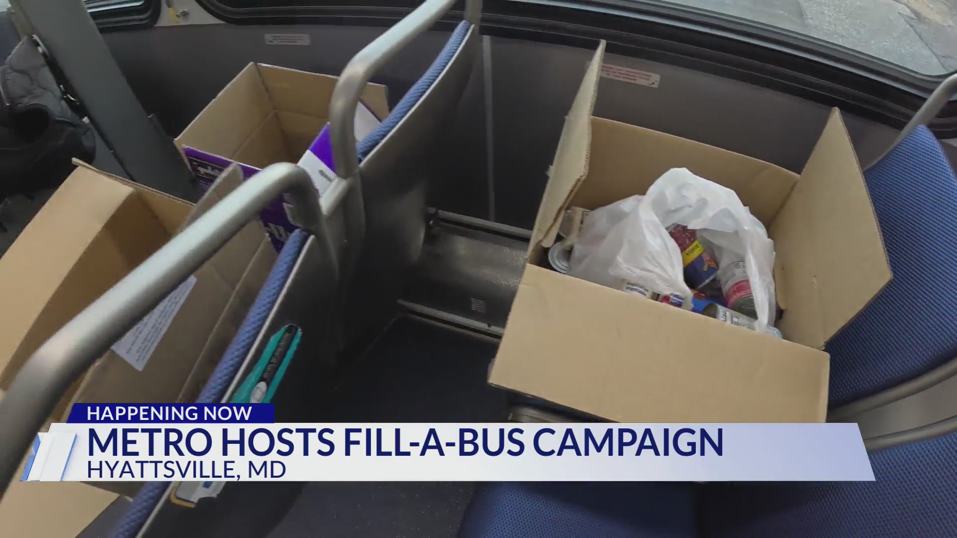 Metro's 7th annual Fill-A-Bus campaign aims to combat hunger in the DMV