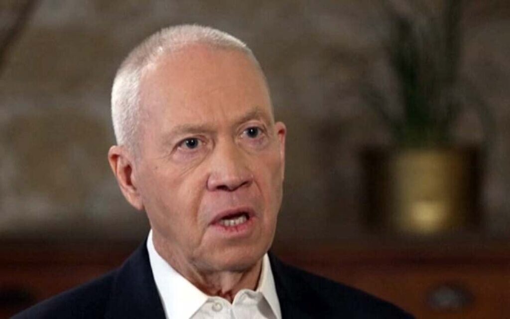 Gallant: ‘Israel’s greatest missed opportunity’ was not attacking ...