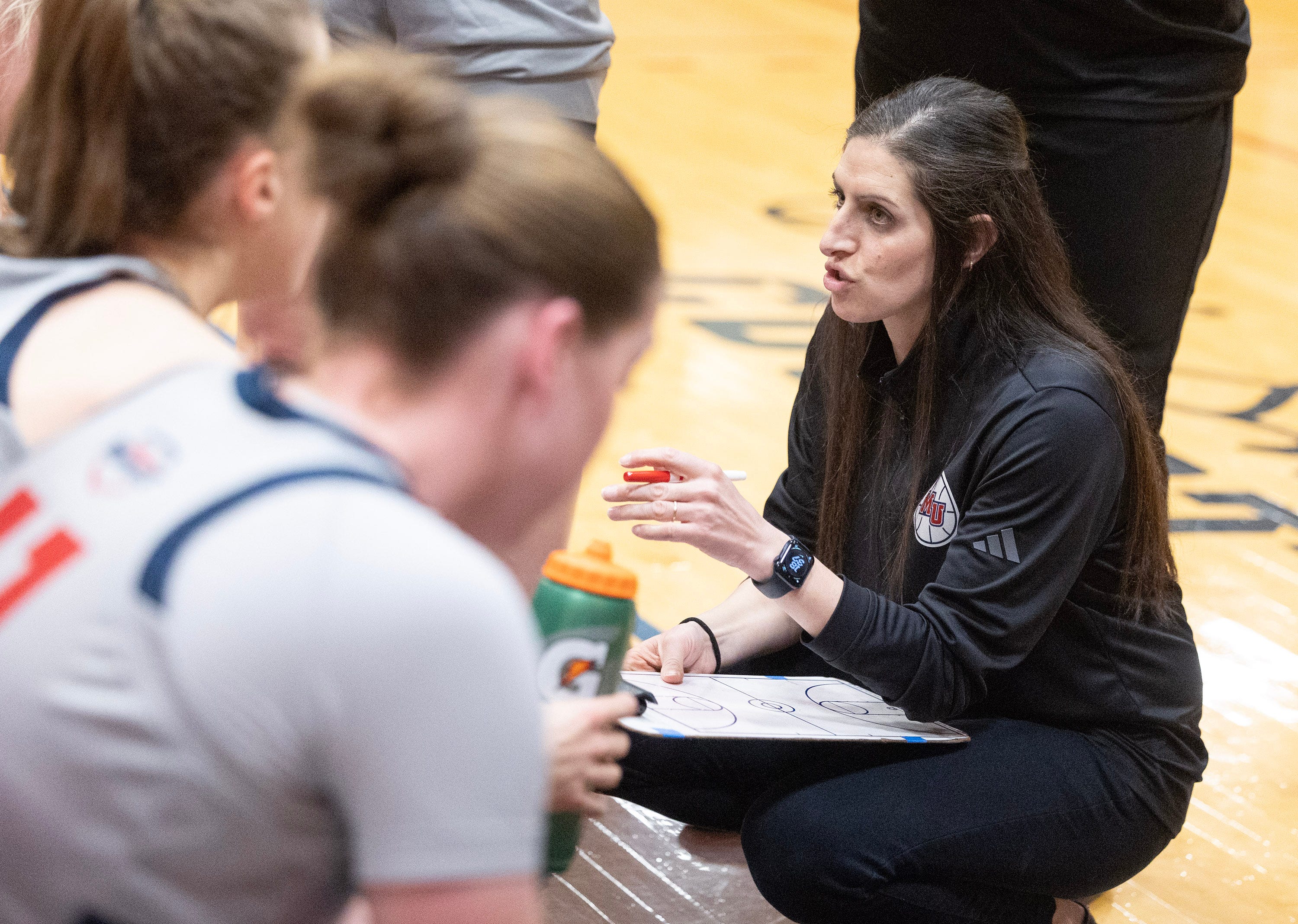Malone women's basketball coach Selana Ickes sets career wins record