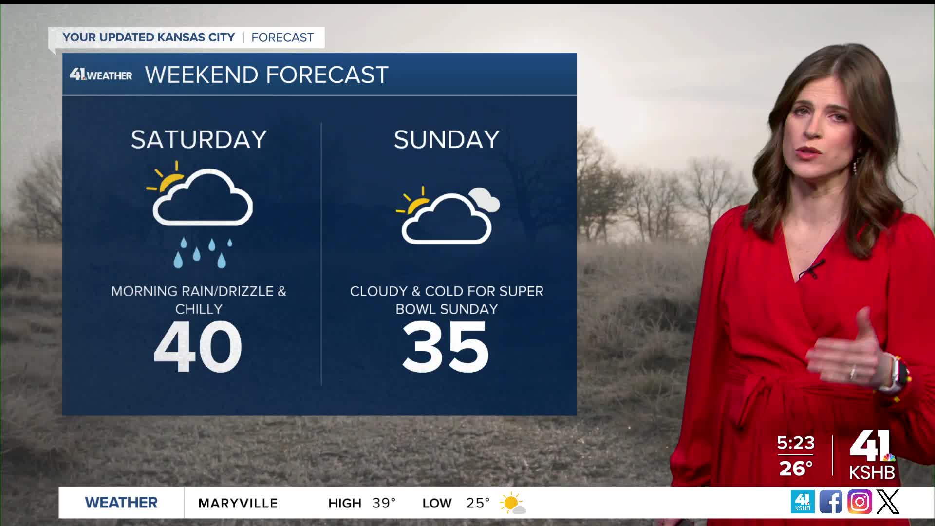 KSHB 41 Weather Update