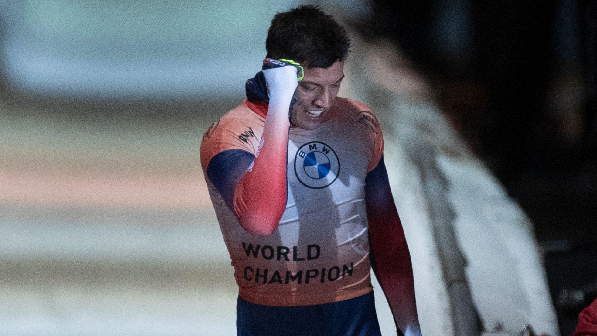 GB's Weston defends men's World Cup skeleton title