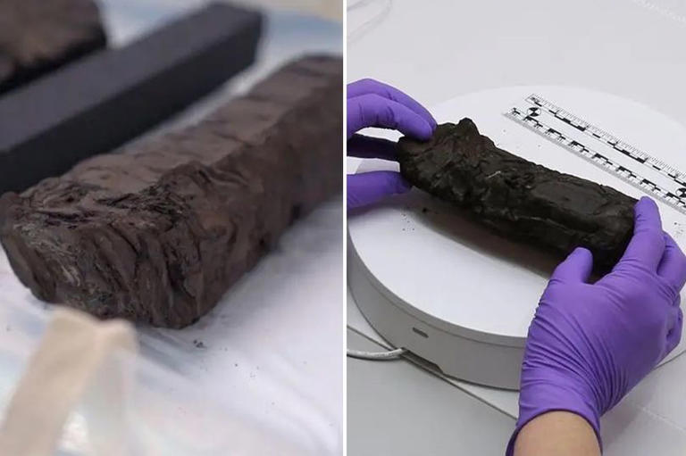AI helps researchers read ancient scrolls burned to a crisp in Vesuvius ...