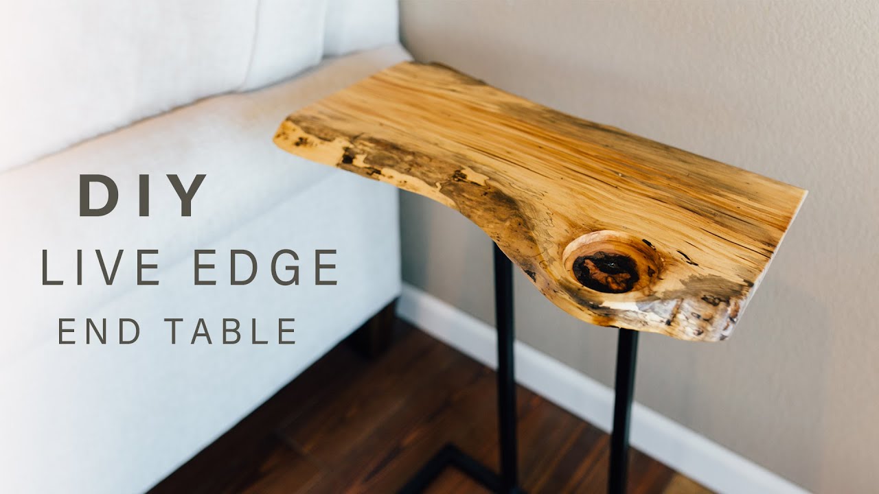 DIY Live Edge End Table: Workshop Build Tutorial