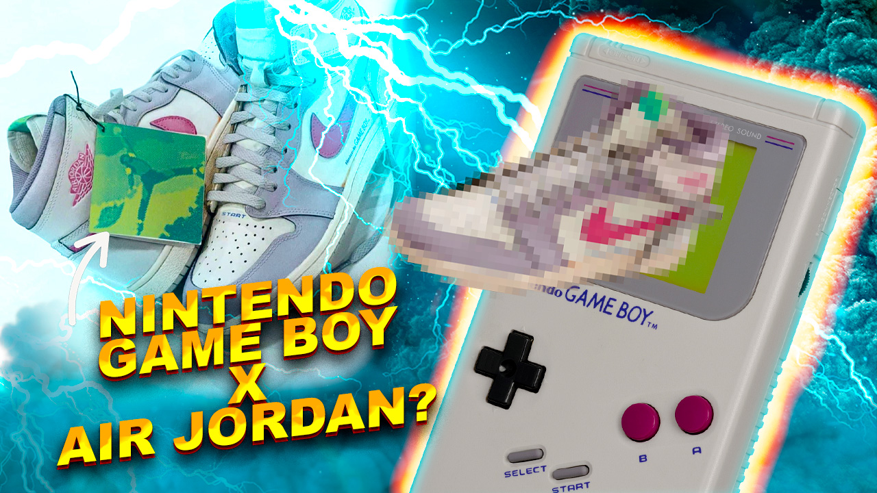 Nintendo Game Boy x Air Jordan 1 is a Retro Dream Come True