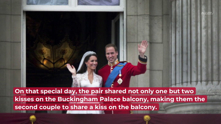 What Did William Whisper To Kate Before The Wedding Balcony Kiss?