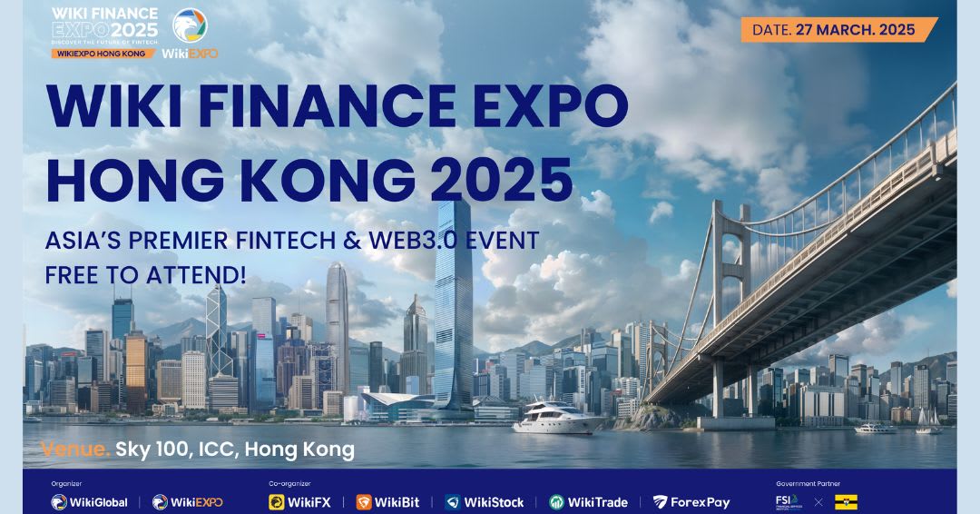 Wiki Finance Expo Hong Kong 2025: Asia’s premier fintech and Web3.0 summit returns on March 27