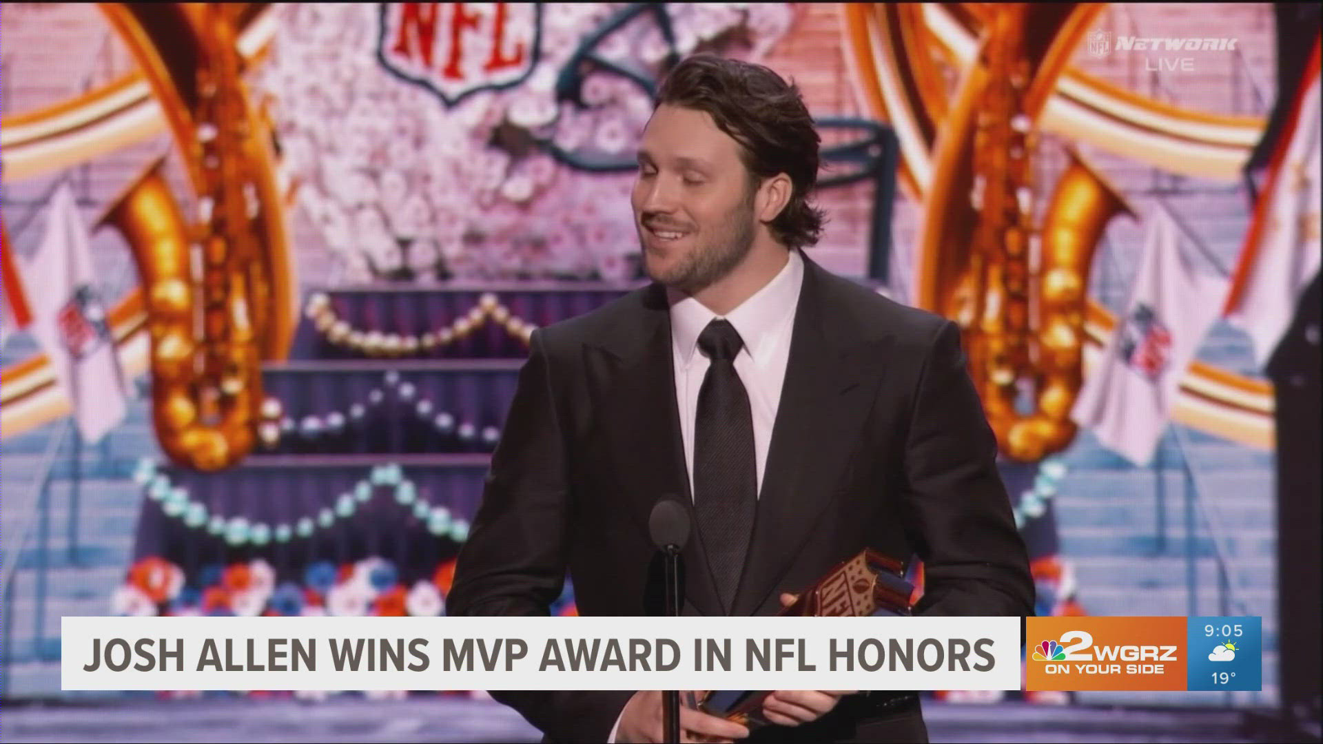 Bills QB Josh Allen named MVP Bills QB Josh Allen named MVP