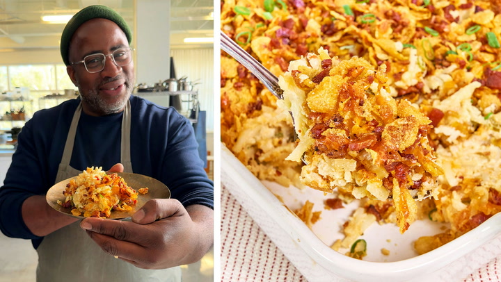 How to Make Funeral Potatoes with Chef Roscoe