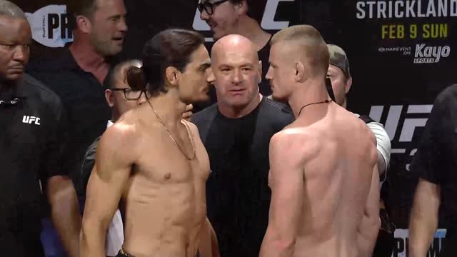 UFC 312 - Le face-à-face du Français Jousset avec Micallef