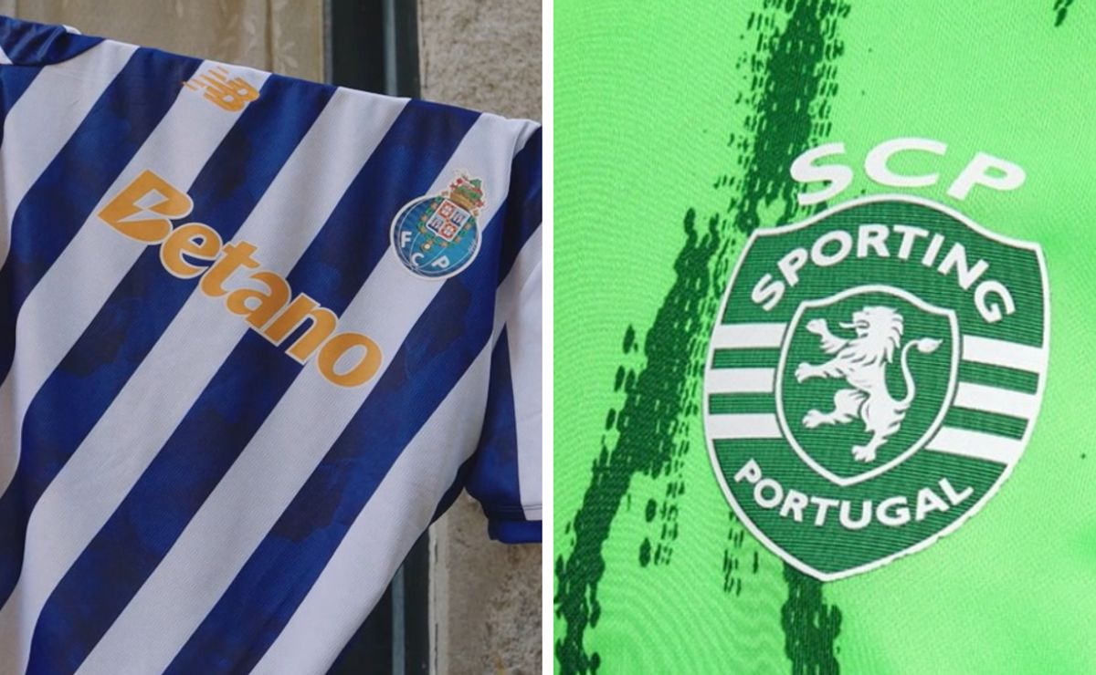 Sporting anuncia equipamento para o clássico e FC Porto publica vídeo ...