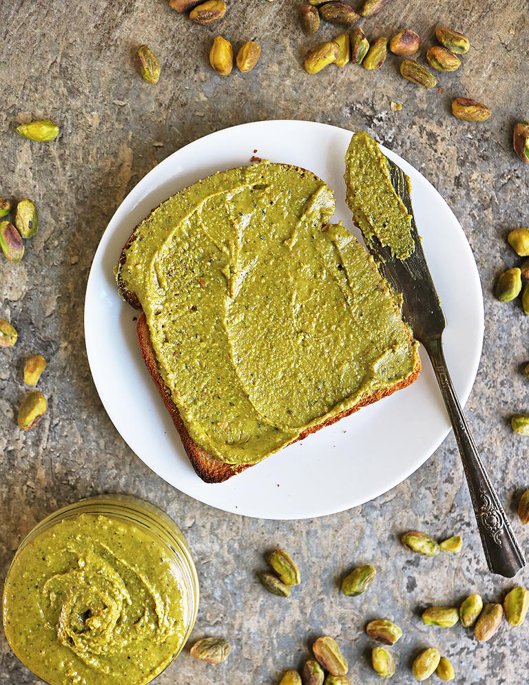 Easy Homemade 2-ingredient Pistachio Butter Recipe
