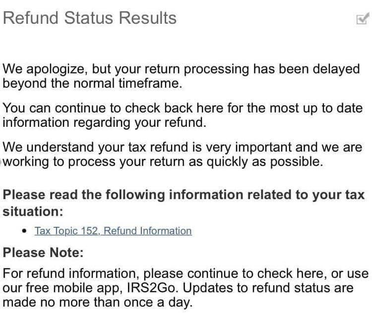 Common IRS Where’s My Refund Questions and Errors