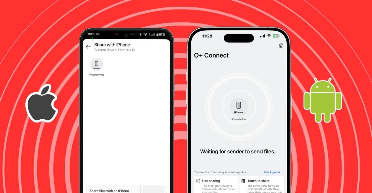 How to Share Files Between OnePlus and iPhone Using ‘Share with iPhone’