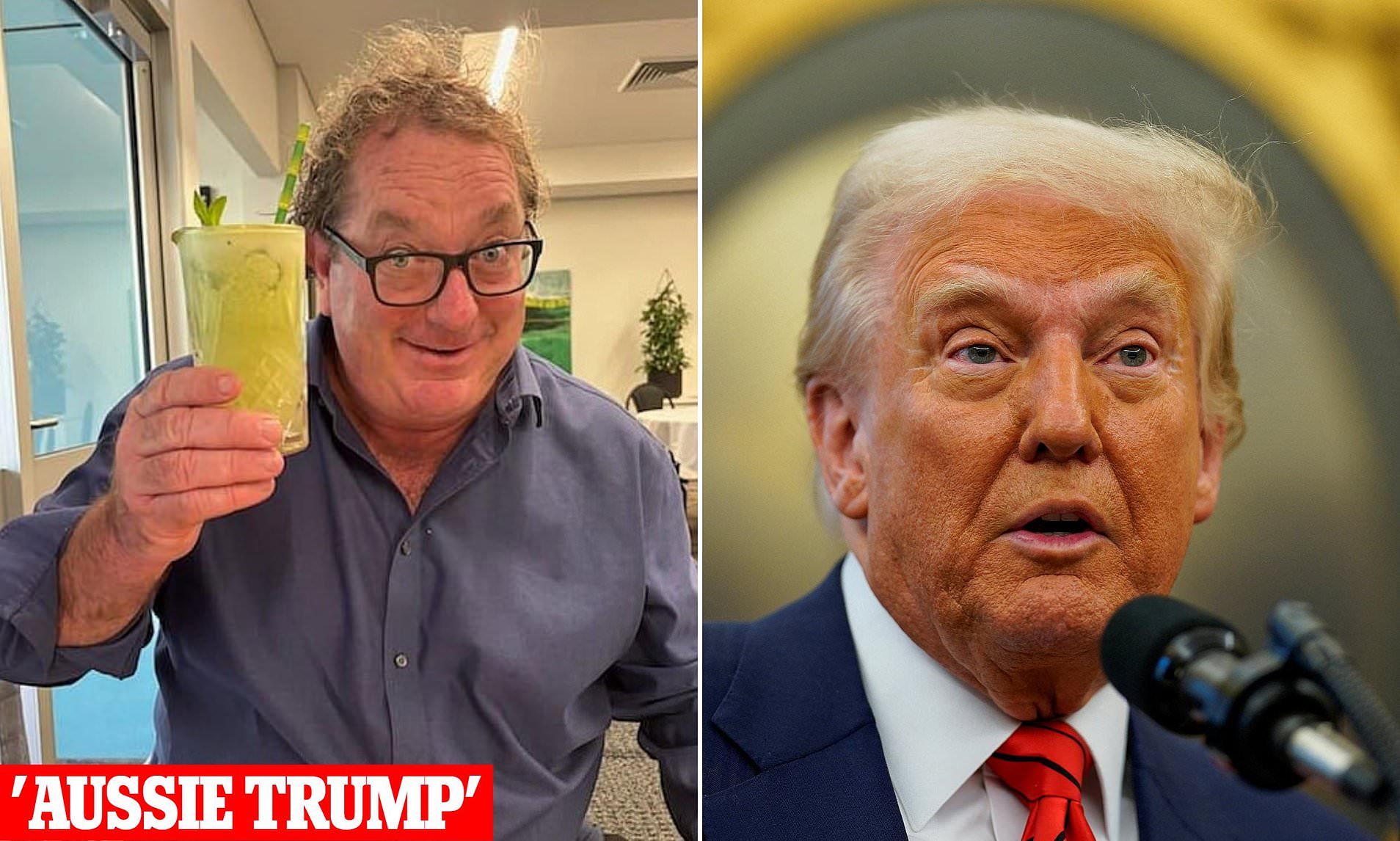 Australian MP legally changes his name to Aussie Trump
