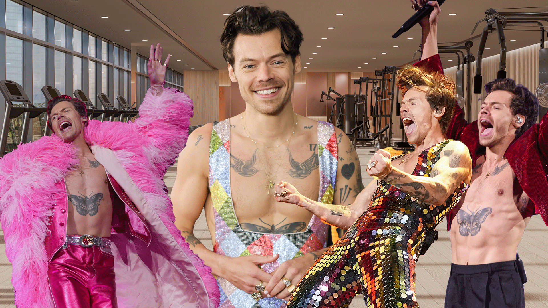 Harry Styles' 'commando'-style workout for stage-ready stamina - exclusive