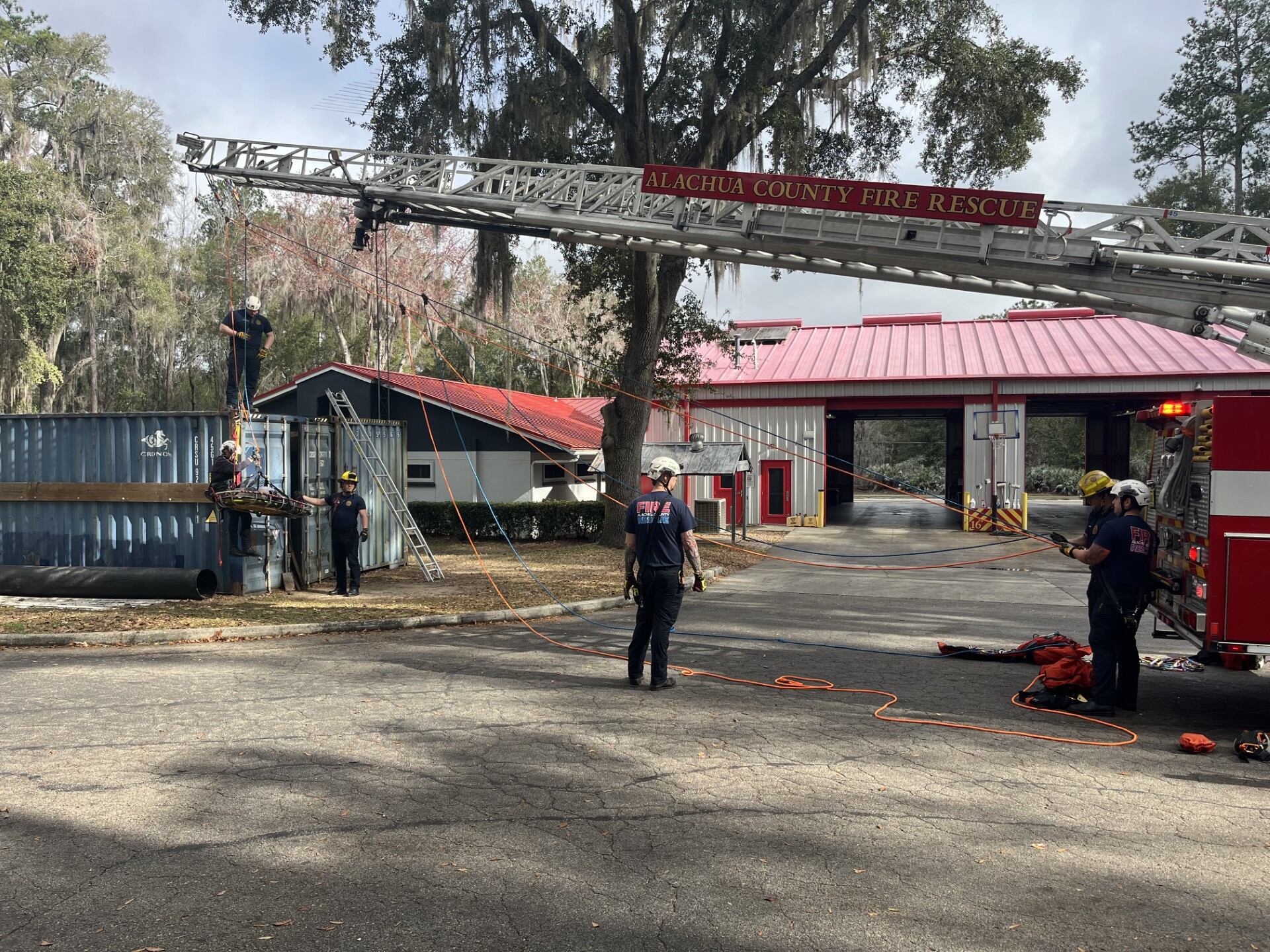 8 ACFR firefighters become rope rescue certified
