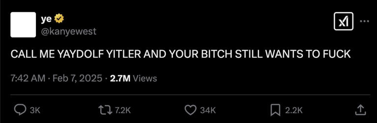 Kanye Rages in Unhinged, All-Night Tweetstorm, Begs Trump to Pardon ...