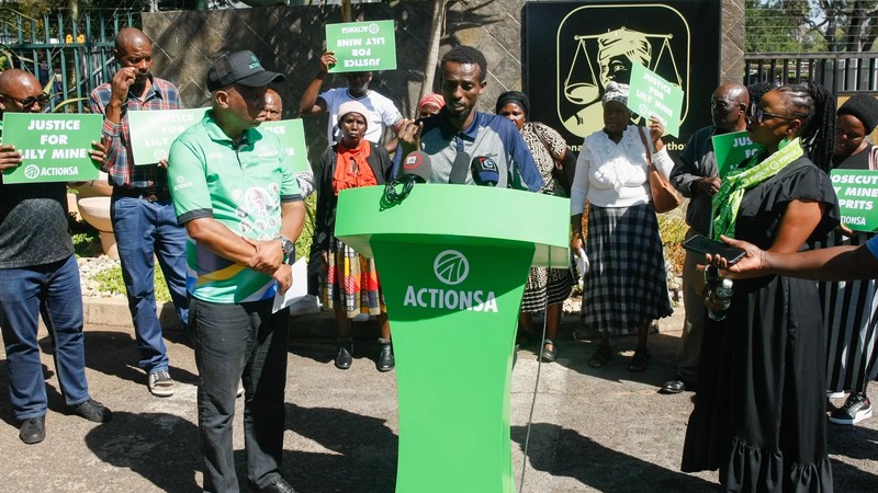 ActionSA takes legal action to retrieve Lily Mine workers’ remains