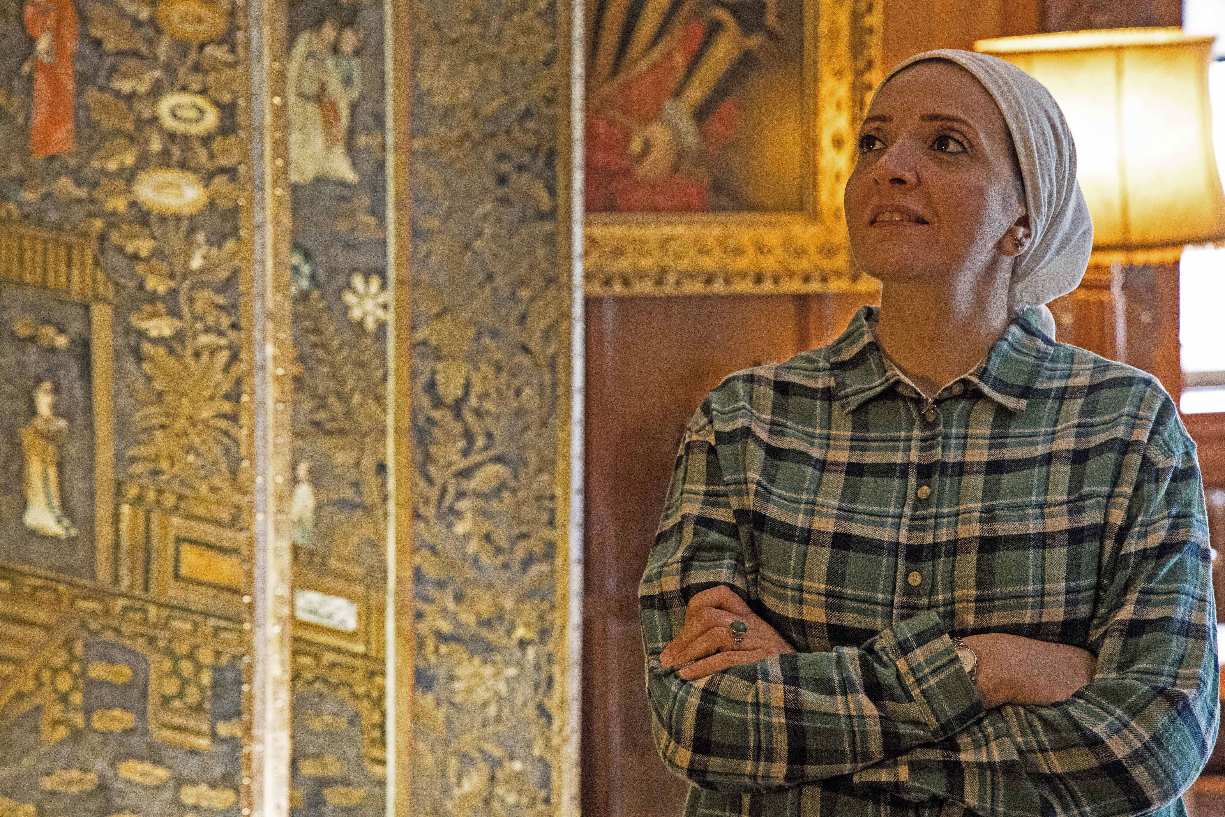 How a Cairo craftswoman was inspired by the patterns of an English mansion