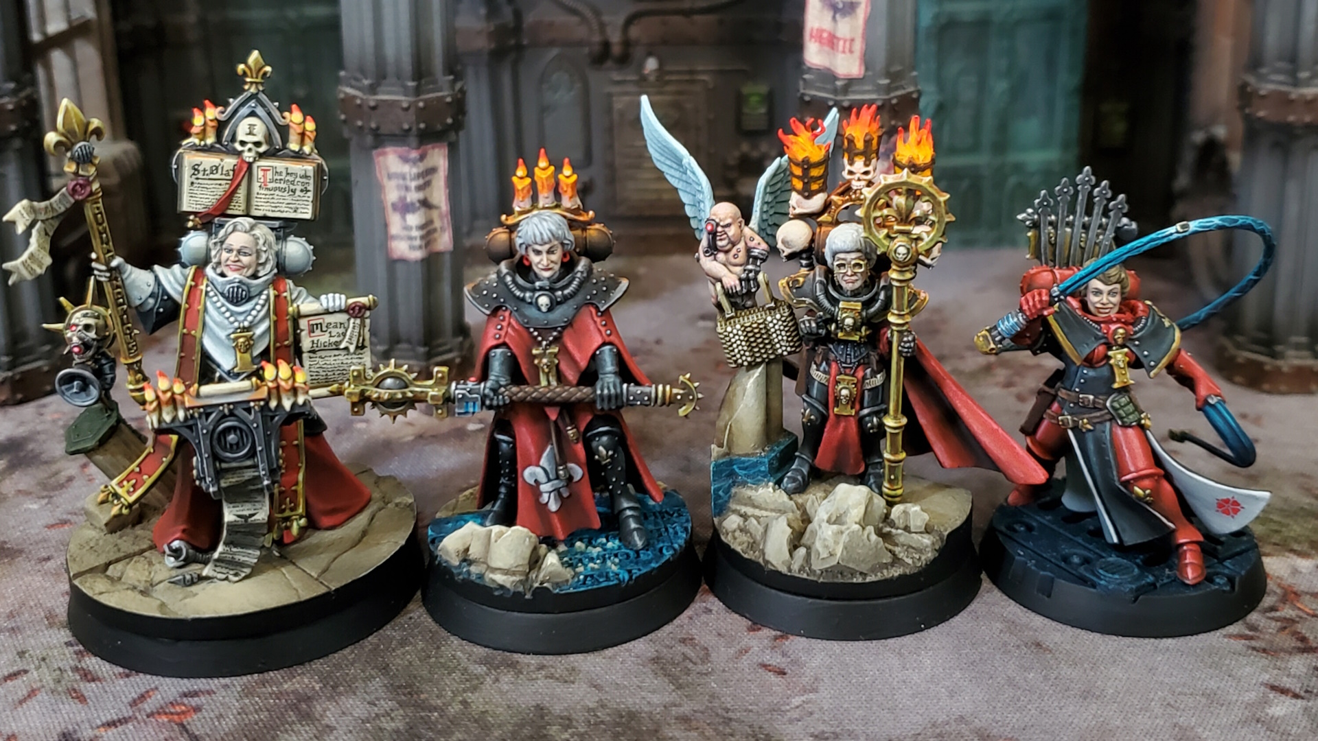 Tabletop artist transforms the Golden Girls into Warhammer 40K ...