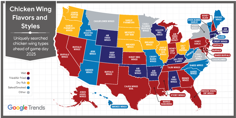 The Most Popular Super Bowl Party Foods In Your State
