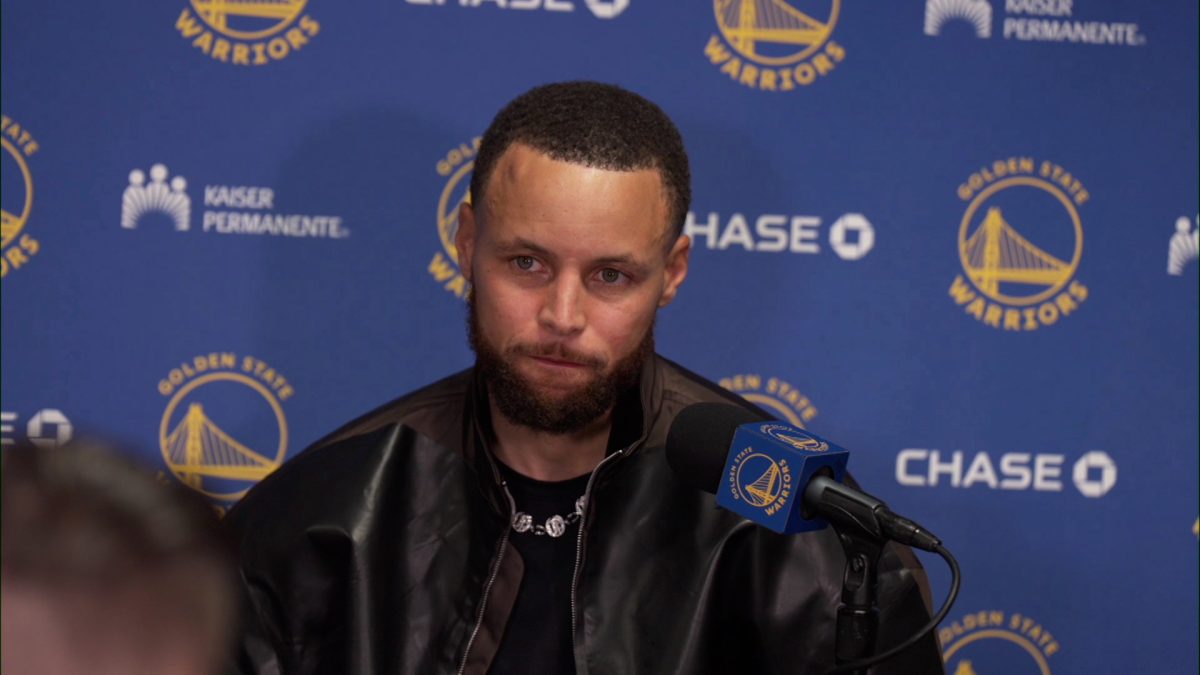 Steph jokes he'll send NBA photo of welt after no-call vs. Lakers