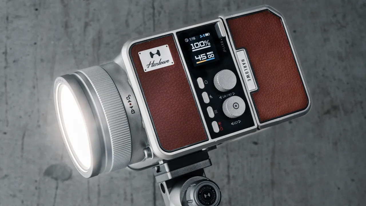 These gorgeous leather lighting rigs are modern-day classics