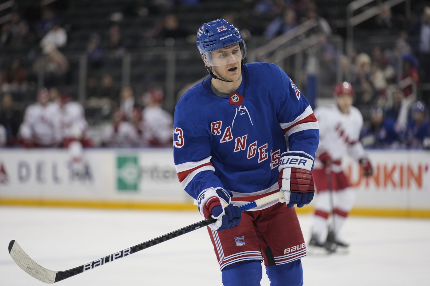 Rangers defenseman Adam Fox going on IR with upper-body injury, AP ...