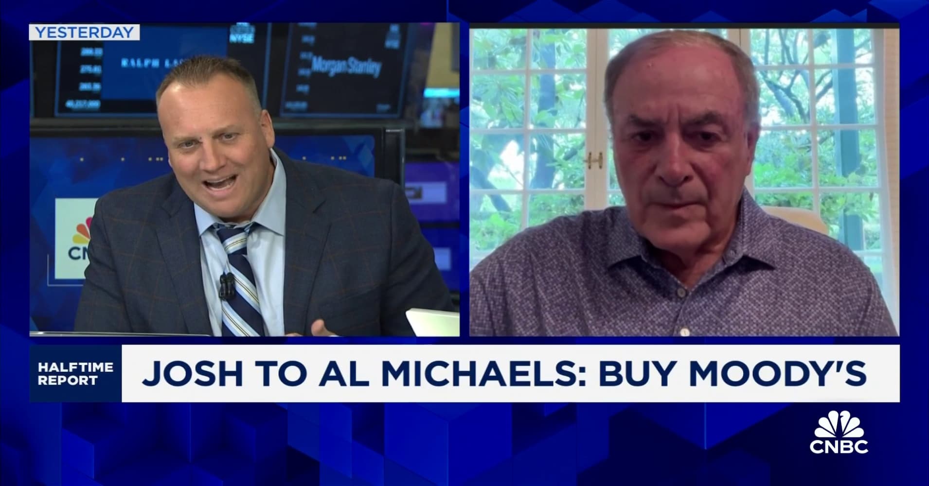 Trade Update: Josh Brown gives an update on Moody's