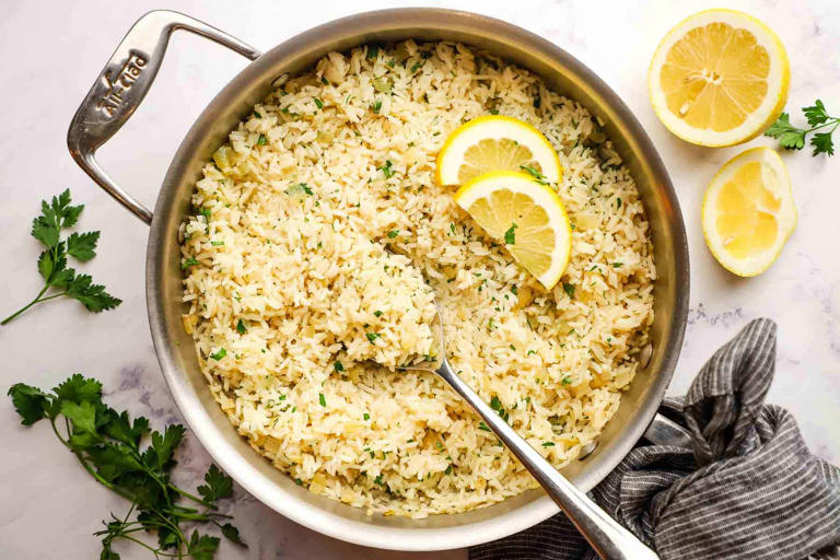 Baked Greek Rice Pilaf