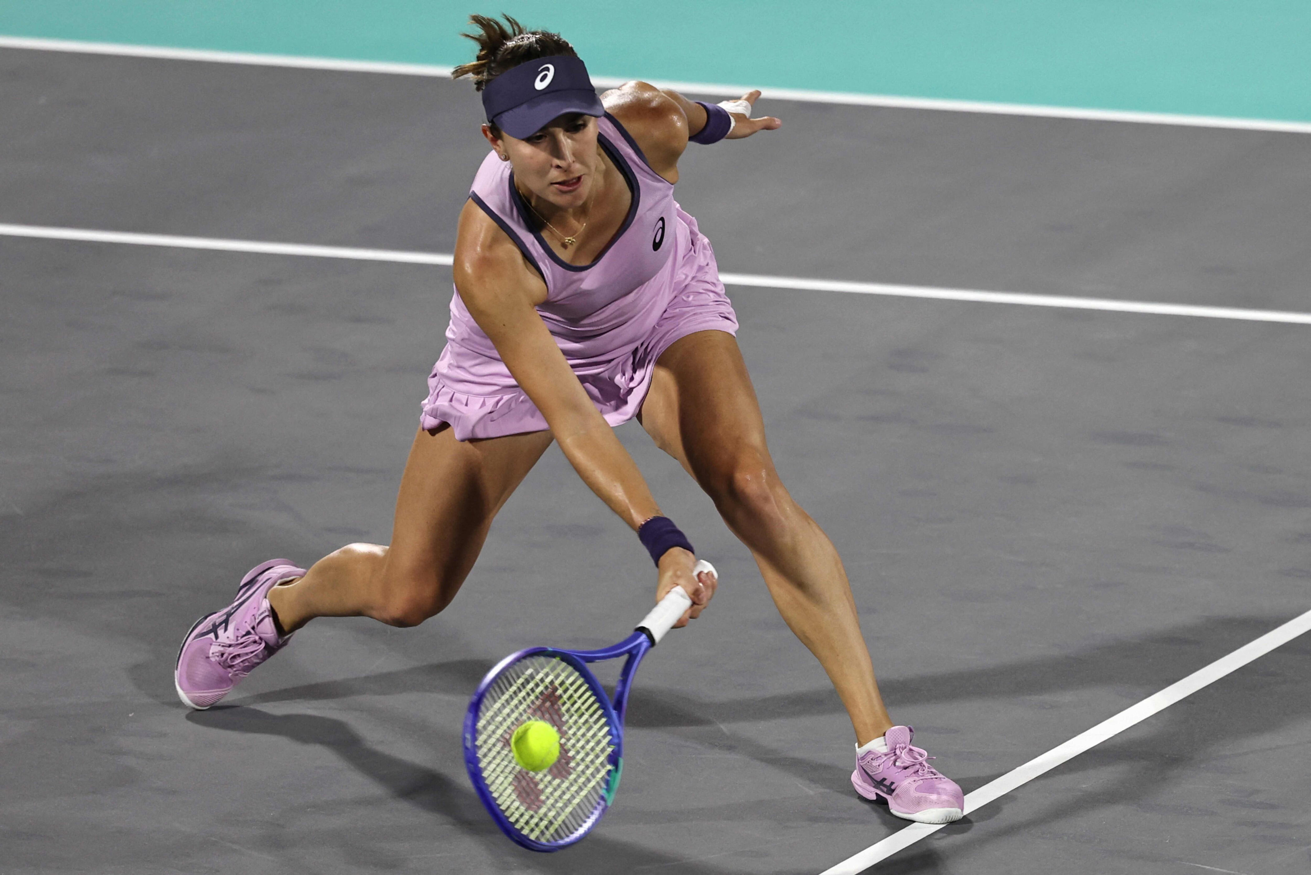 Mubadala Abu Dhabi Open: Belinda Bencic stuns Elena Rybakina to set up ...