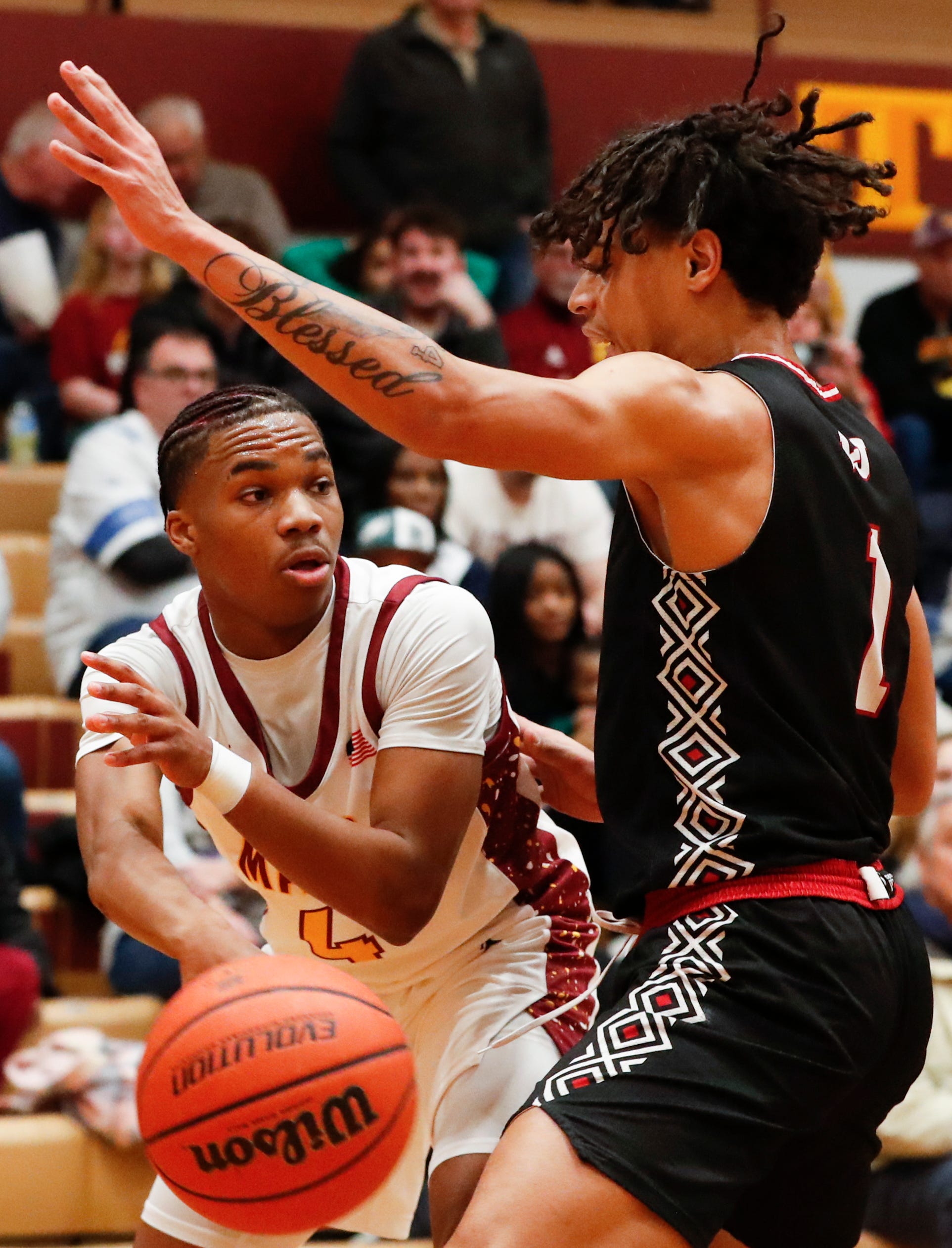 Concussion-free Treshawn Baker leads Lafayette Jeff's rout of McCutcheon