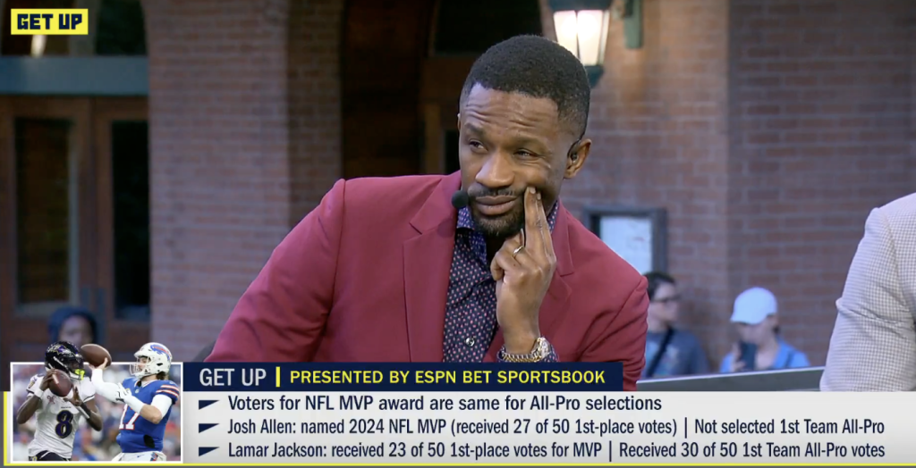 ESPN analysts debate controversial MVP vote