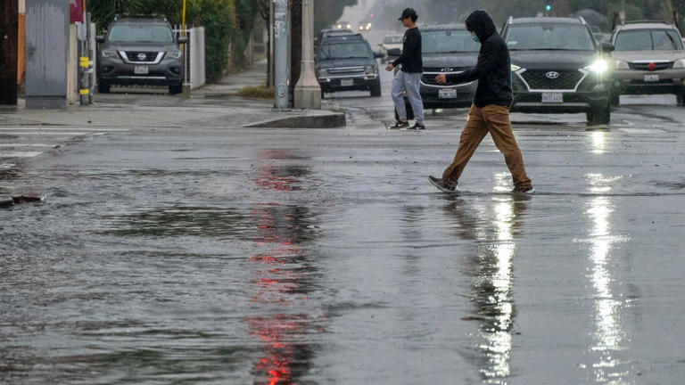 "Beneficial rain" continues to linger in Southern California before ...