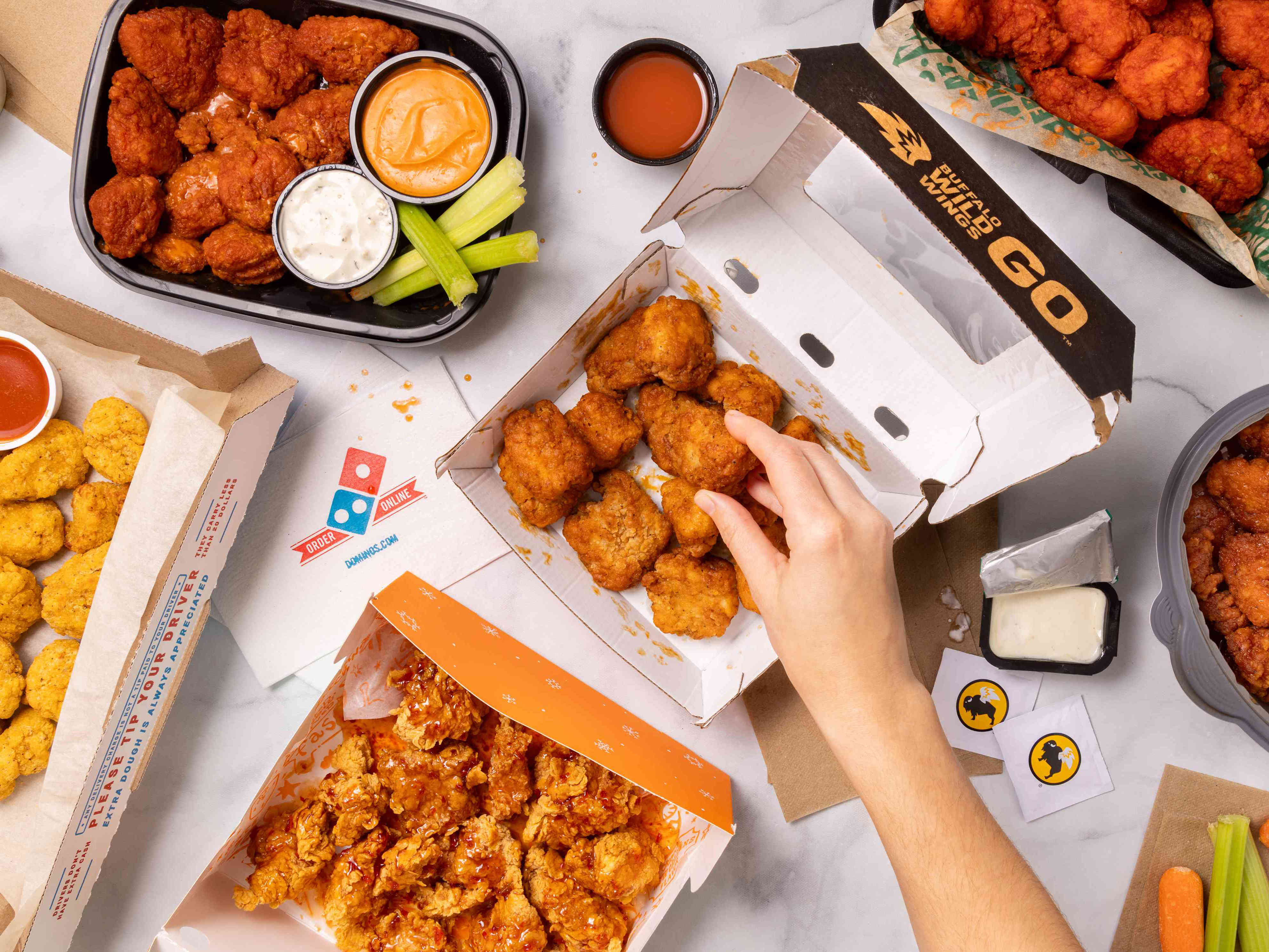 I tried 8 popular restaurant boneless wings and these are the only ones ...