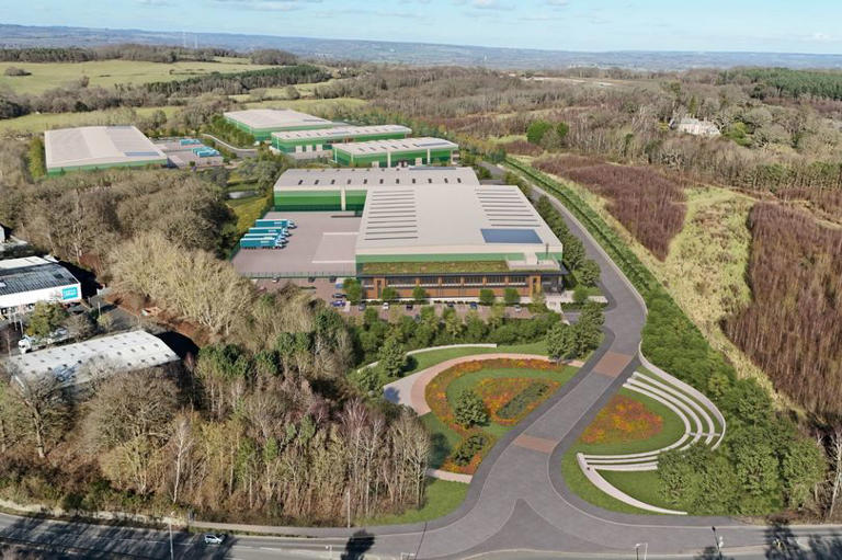 Work starts to build huge new £135m industrial site in Tunbridge Wells