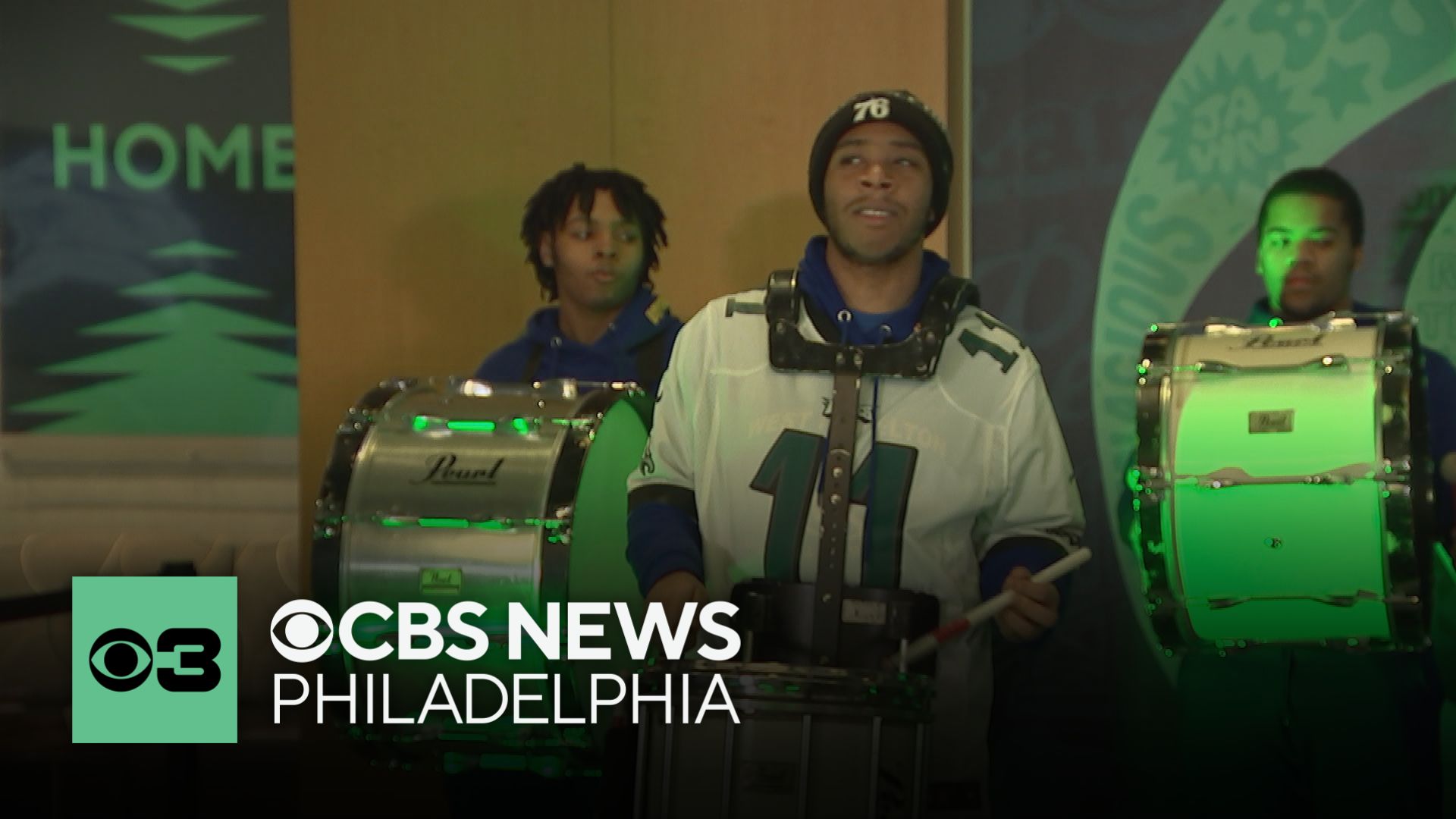 West Powelton Steppers and Drum Squad get you hype for Super Bowl LIX