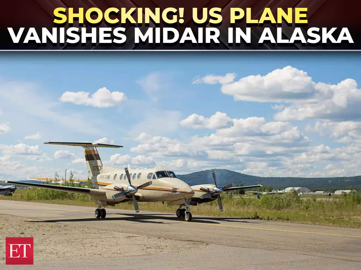 US plane disappears! Bering jet with 10 aboard vanishes mid-air over ...