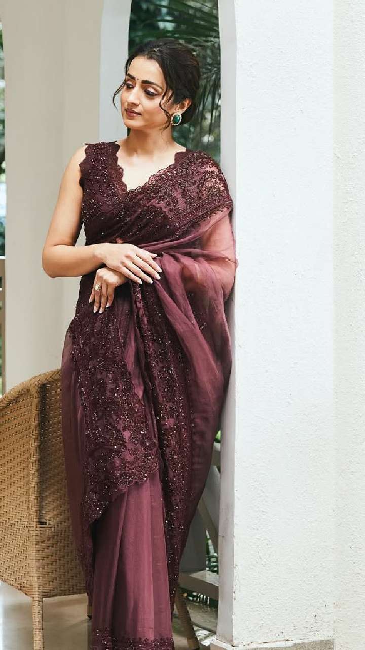 Amp Up Your Ethnic Style With Trisha Krishnan Inspired Makeup Looks