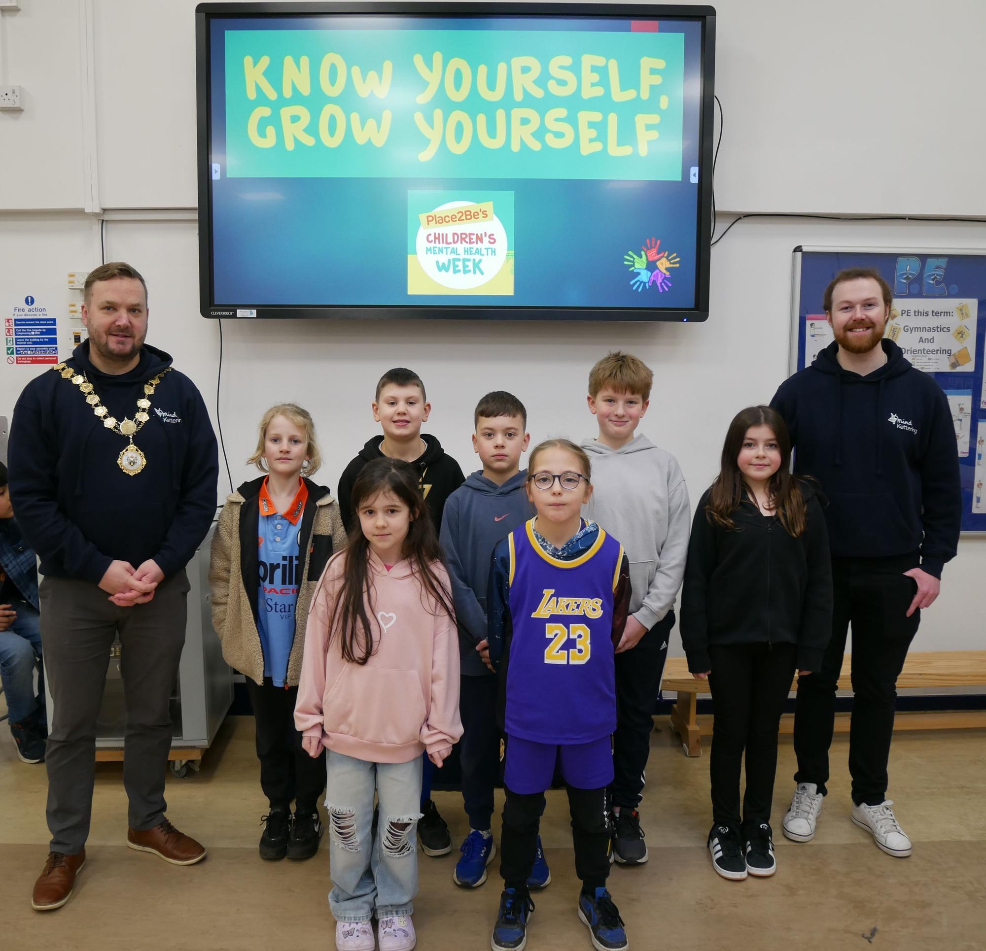 Millbrook Junior School and Mind celebrate Children's Mental Health Week