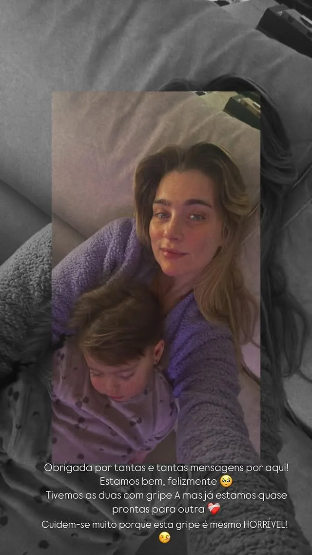 Carolina Pinto e Emília, noiva e filha de Marco Costa, estão doentes ...