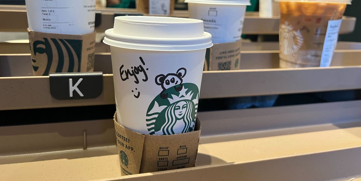 Starbucks Brings Back Coffee Cup Doodles & The Response Is... Mixed